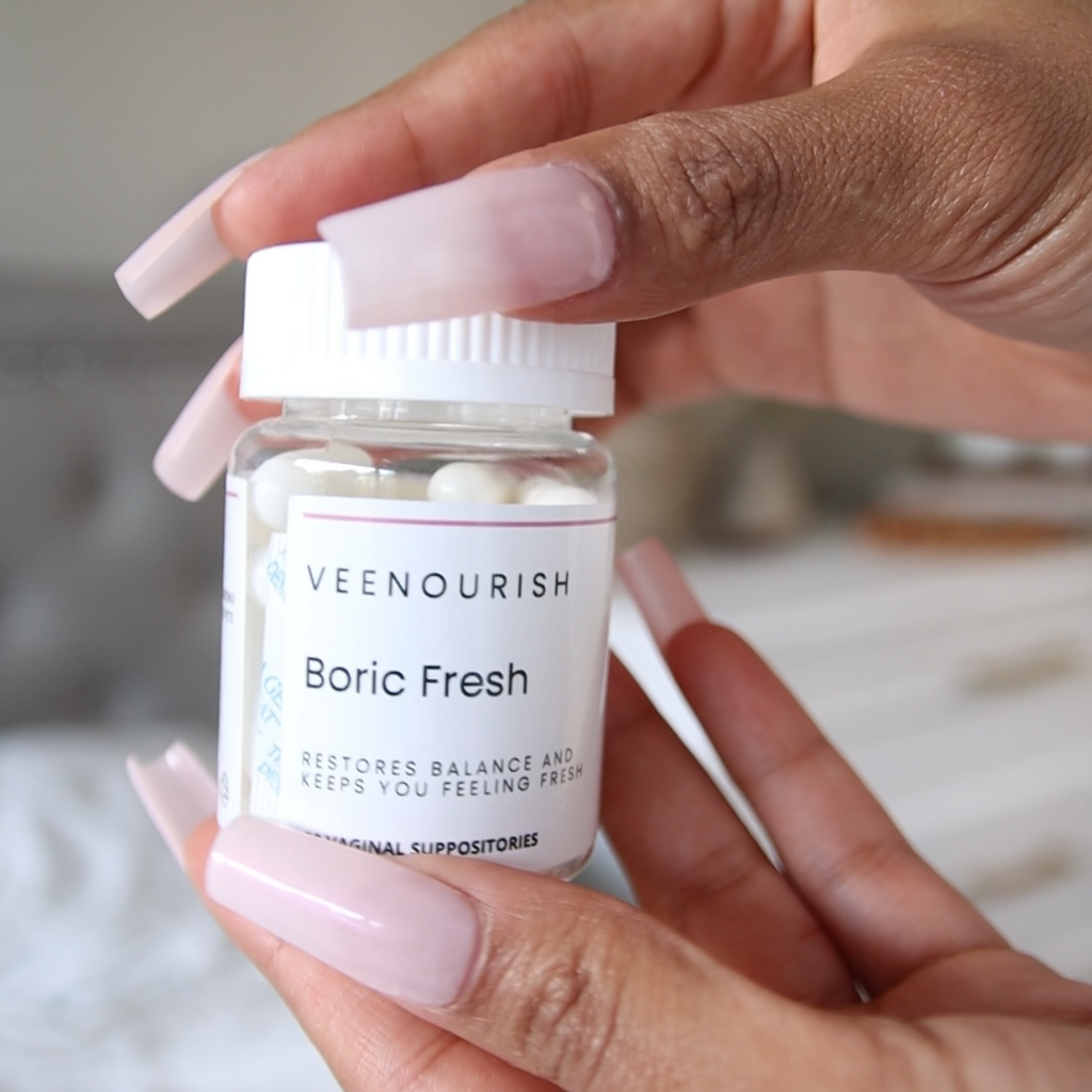 Boric Acid Vaginal Suppositories – Veenourish